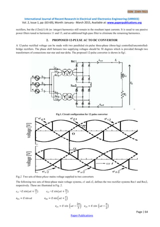 Three Phase Twelve Pulse Controlled Rectifier with Reduced Output Current Harmonics Using PI ...