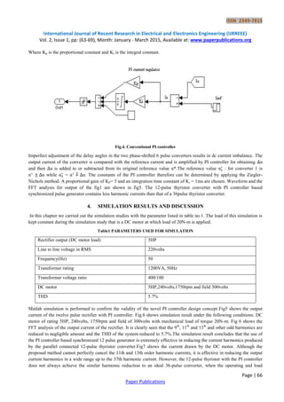 Three Phase Twelve Pulse Controlled Rectifier with Reduced Output ...