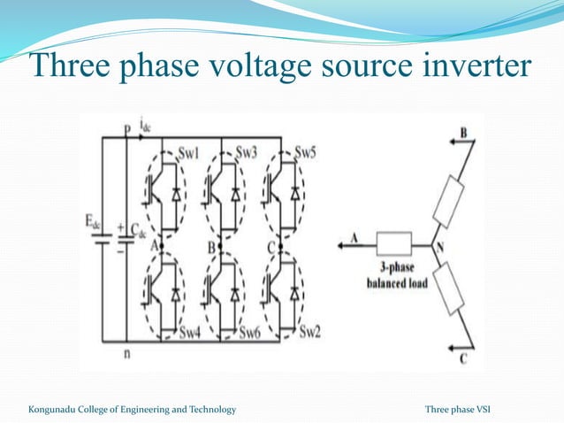 Three phase voltage source inverter | PPTX | Consumer Electronics | Technology & Computing