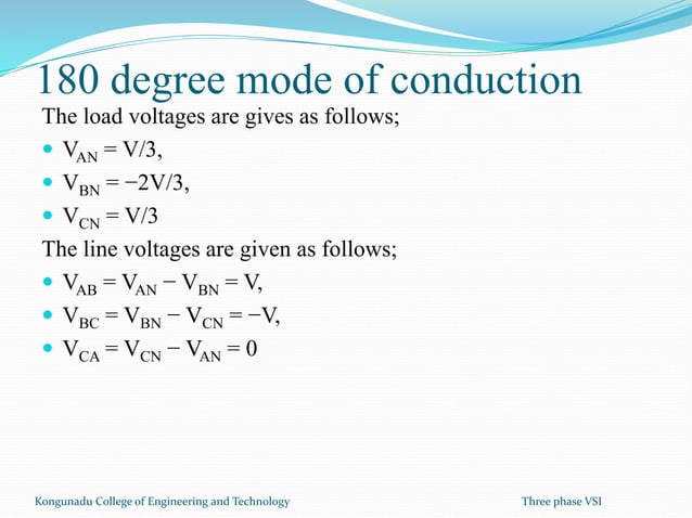 Three phase voltage source inverter | PPTX | Consumer Electronics ...