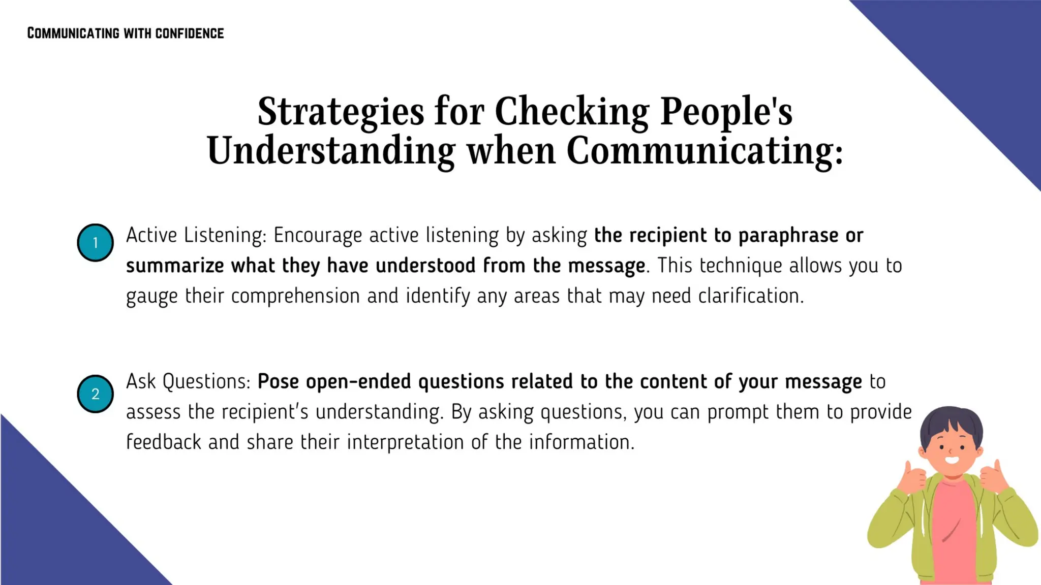 Speaking with Confidence: Three Pillars of Public Speaking | PPTX