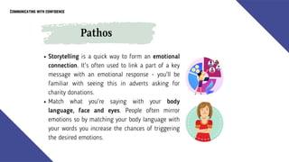 Speaking with Confidence: Three Pillars of Public Speaking | PPTX