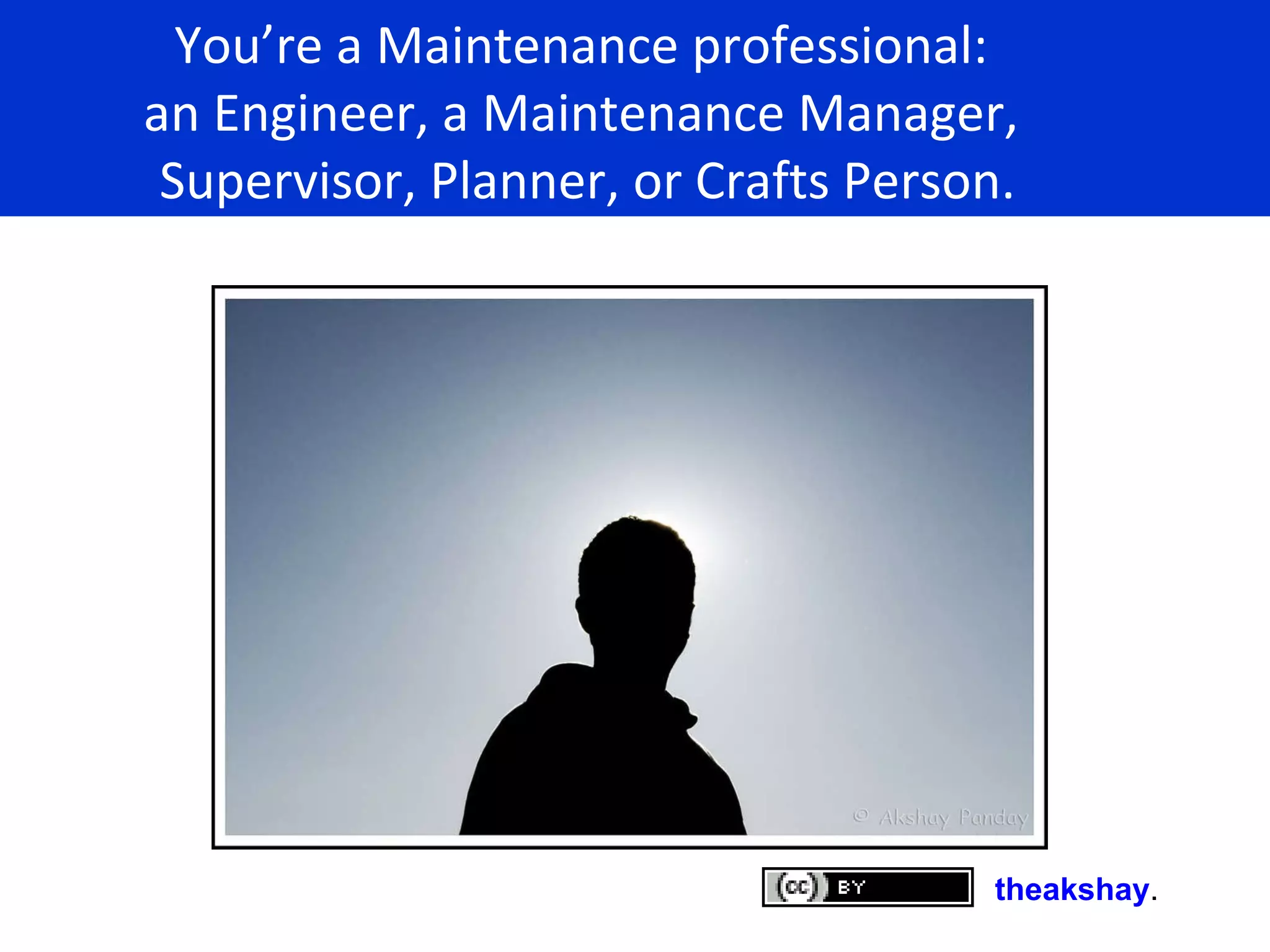 Three primary steps in maintenance reliability engineering | PPT ...