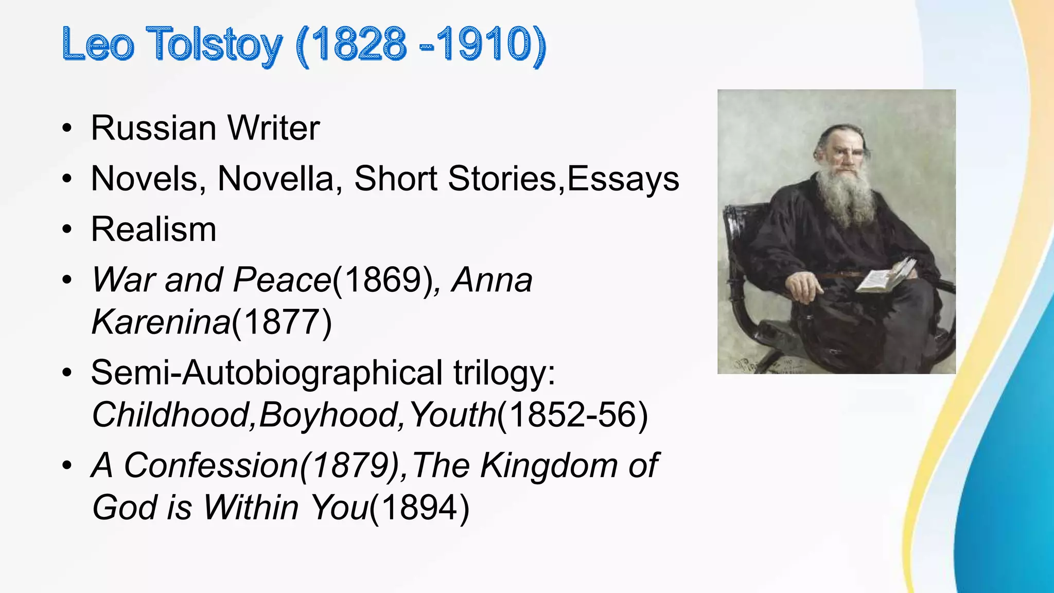 Three Questions Leo Tolstoy | PPTX