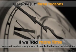 Three reasons why clever people do silly things | PPT