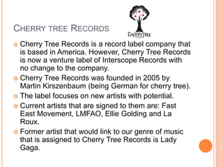 Three record label companies | PPT