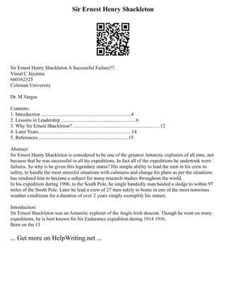 Three Research Paper Introduction Examples Learn How To Initiate And ...