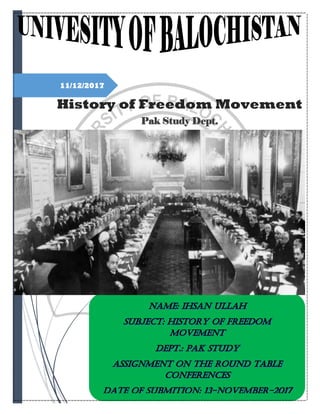 Three round table conference | PDF