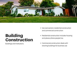 The Three Sectors of The Construction Industry | PDF