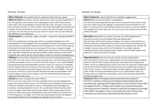 Three Short Film Analysis | PPT