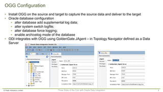 Three Sides of the Coin with Oracle Data Integration 12c - ODI, OGG ...