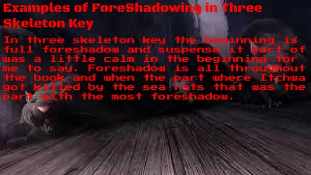 Three skeloton key | PPT