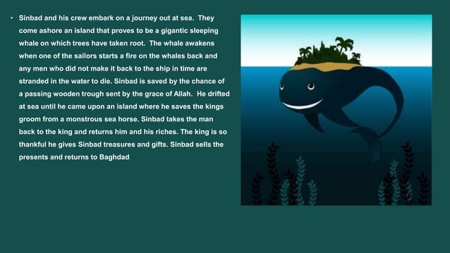 Three slide challenge -The Seven Voyages of Sinbad | PPTX | Cruises ...