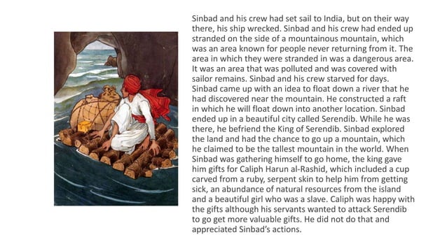 Three slide challenge -The Seven Voyages of Sinbad | PPTX | Cruises ...