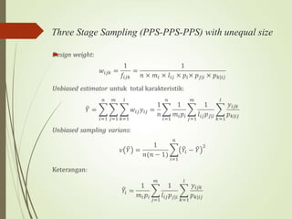Three Stage Cluster Sampling (1).ppt