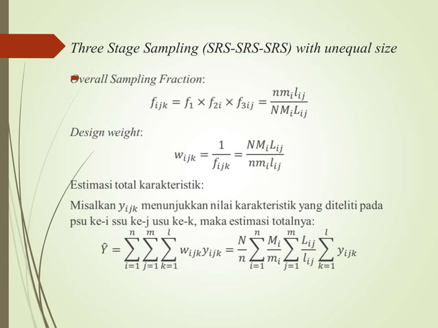 Three Stage Cluster Sampling (1).ppt
