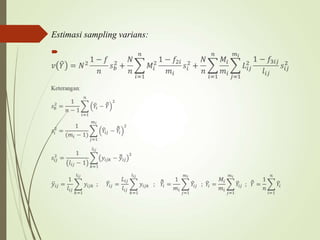 Three Stage Cluster Sampling (1).ppt