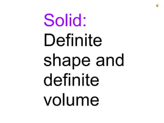 Three States of Matter | PPT