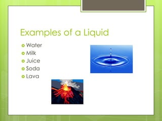 Three states of matter | PPTX
