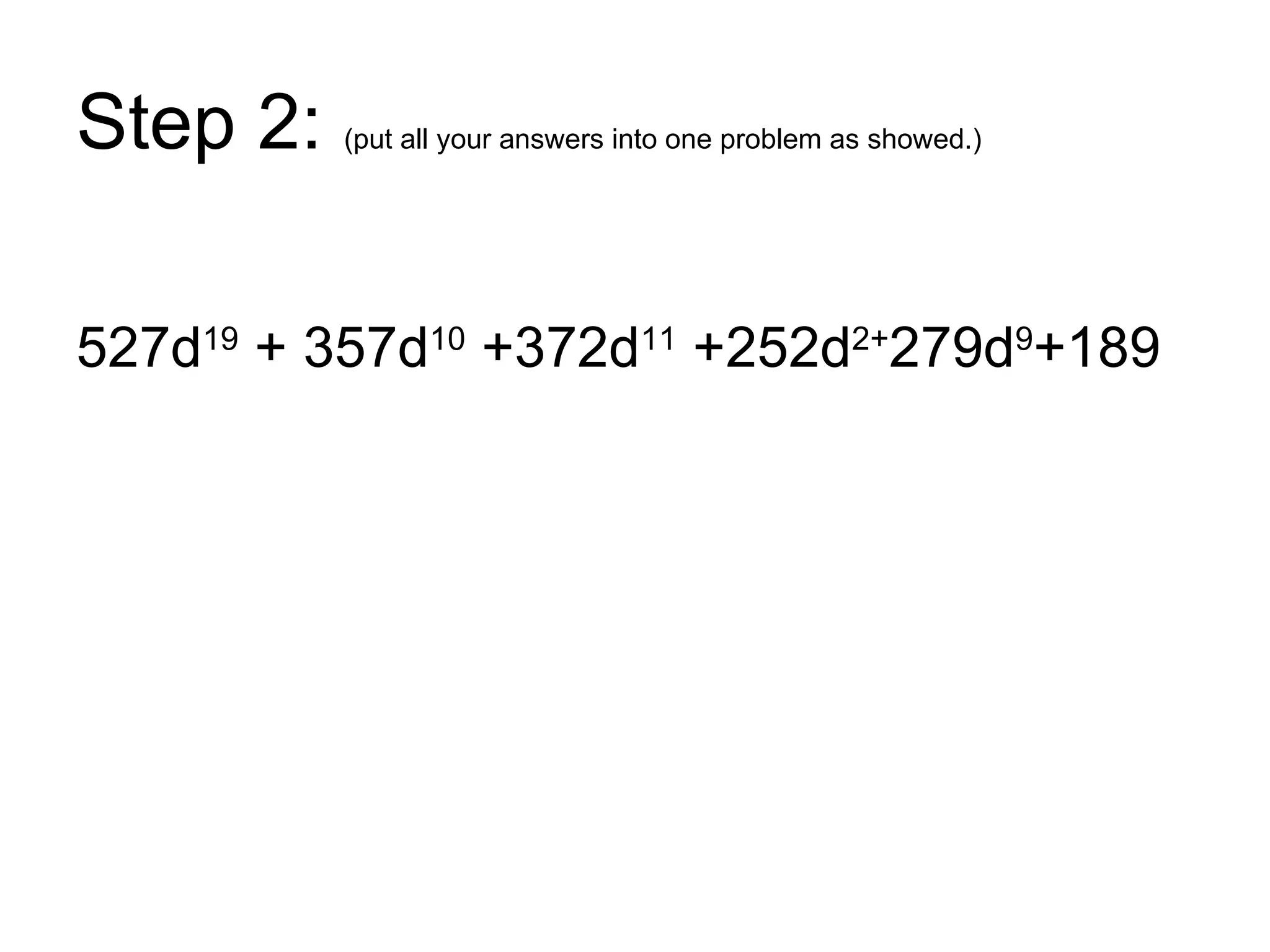 Three step problem | PPT