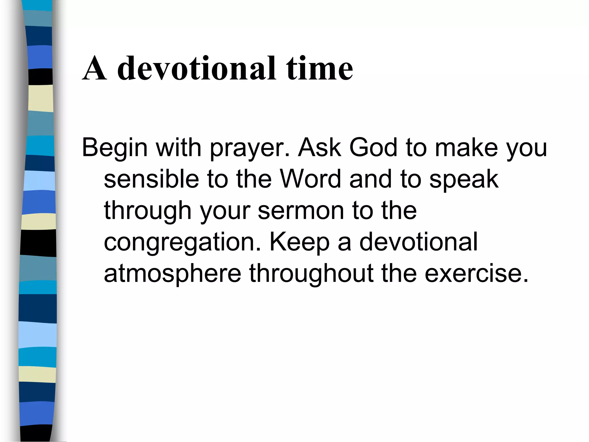 The Three Steps: Biblical Interpretation for Preaching | PPTX