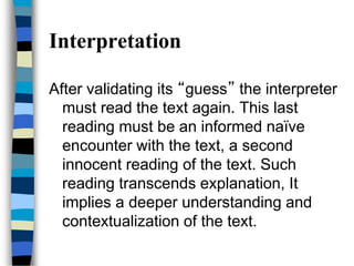 The Three Steps: Biblical Interpretation for Preaching | PPTX