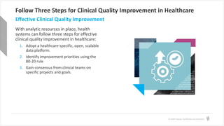 Three Steps to Prioritize Clinical Quality Improvement in Healthcare | PPTX