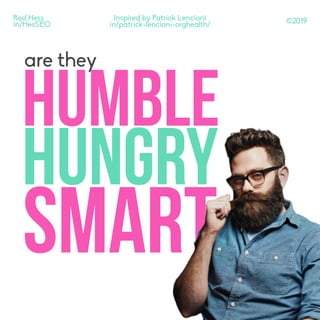 The Only Three Qualities to Look for When Hiring | PDF