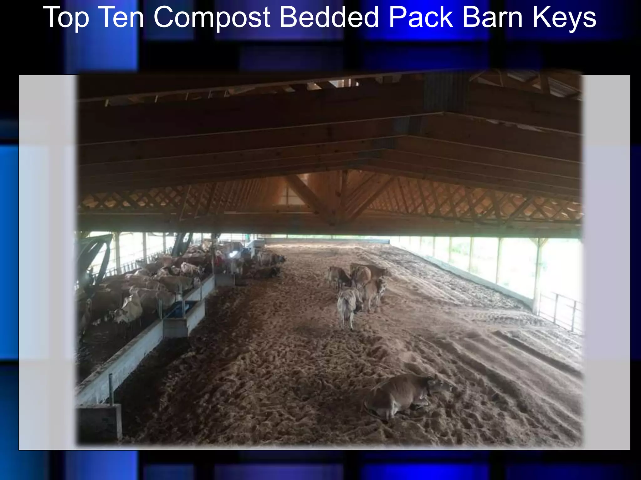 Three Top Tens for Facilities Management: Freestall, Tiestall, and ...