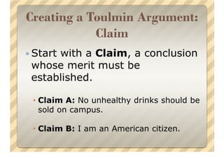 Three Types Of Arguments | PPT