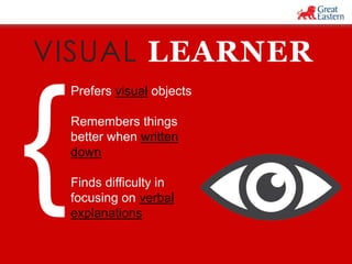 The 3 Types Of Learners | PPTX