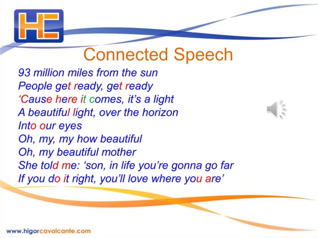 Three types of pronunciation classes - Martins Fontes Auditorium São ...