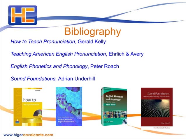 Three types of pronunciation classes - Martins Fontes Auditorium São ...