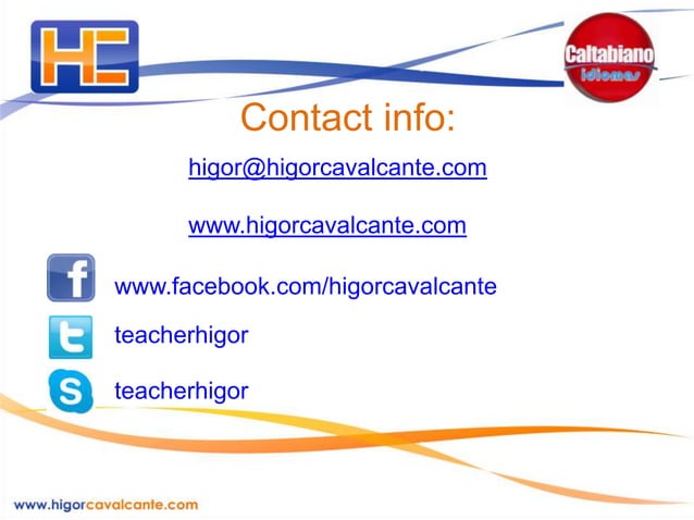 Three types of pronunciation classes - Martins Fontes Auditorium São ...
