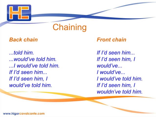 Three types of pronunciation classes - Martins Fontes Auditorium São ...