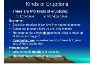 Three Types Of Volcanoes | PDF