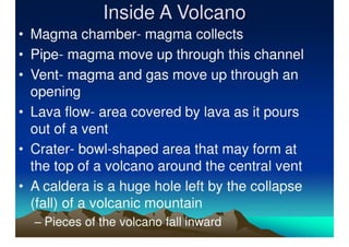 Three Types Of Volcanoes | PDF