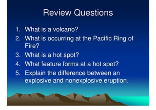 Three Types Of Volcanoes | PDF