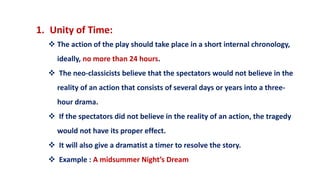 Three unities | PPTX