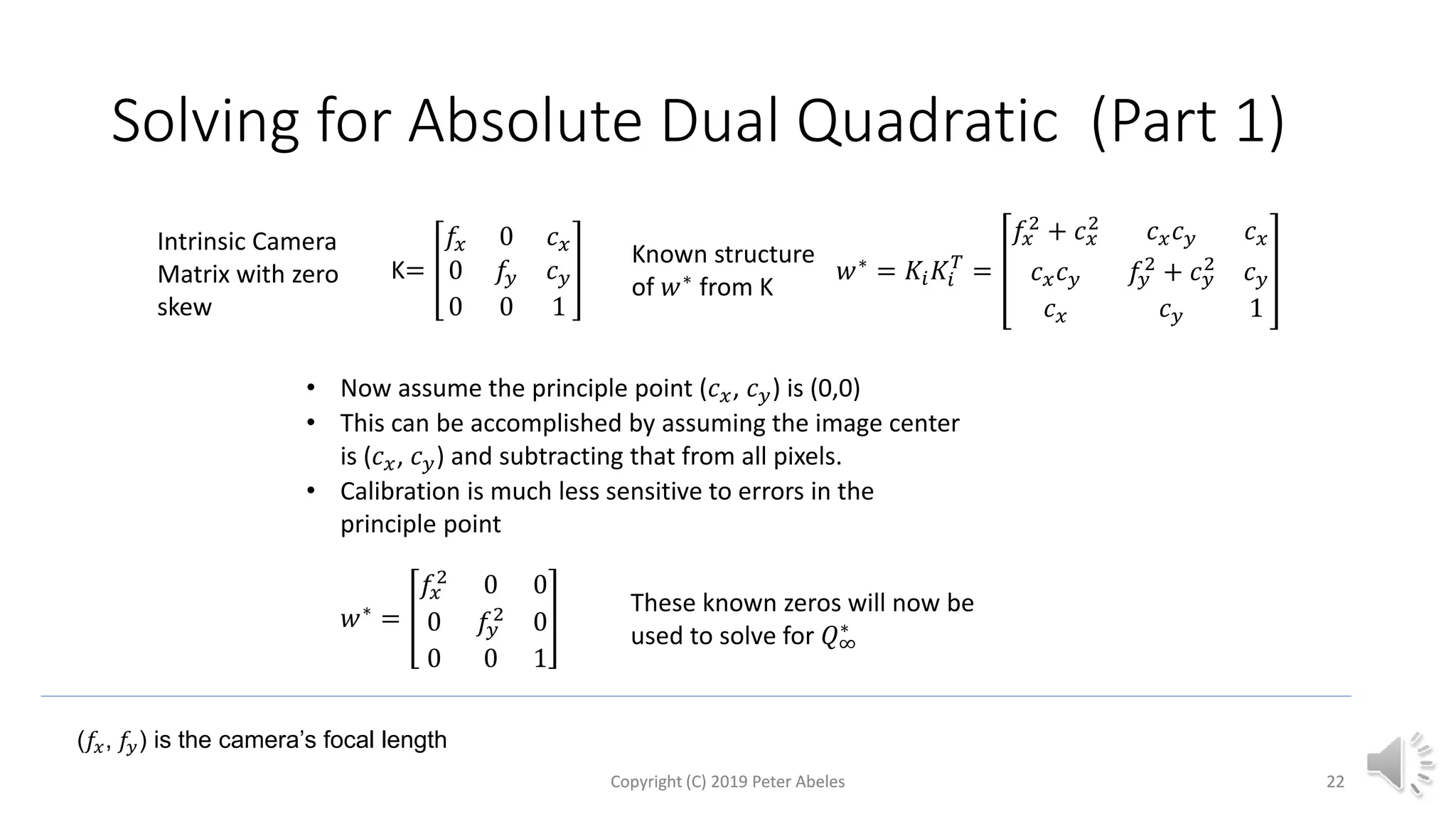 Three View Self Calibration and 3D Reconstruction | PPSX