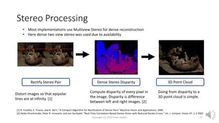 Three View Self Calibration and 3D Reconstruction | PPSX