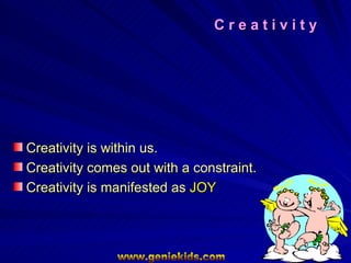 Three Ways To Look At Creativity | PPT