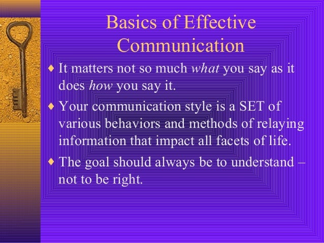 Three ways to understand communication with others