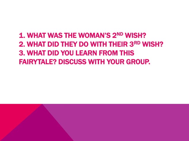 Three Wishes – Hungarian folktale - Exercises | PPTX | Sexual Health ...