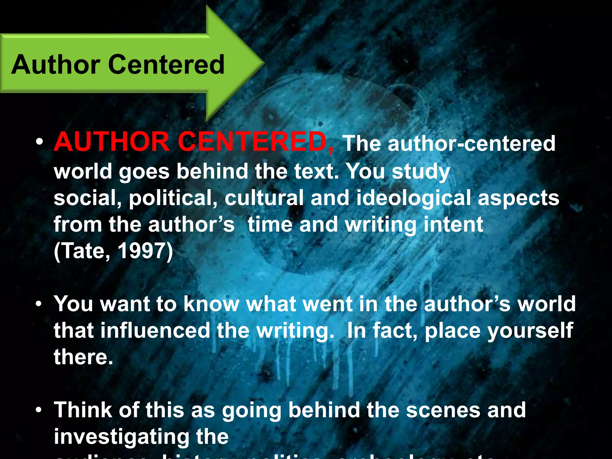 Three Worlds of Text (From All Nations Leadership Institute) | PPTX