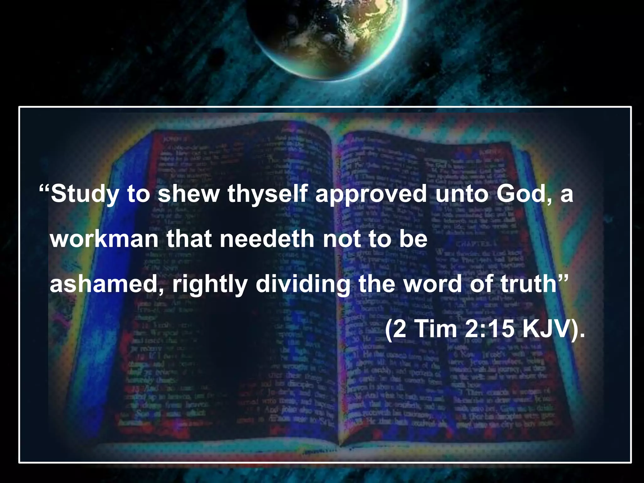 Three Worlds of Text (From All Nations Leadership Institute) | PPTX