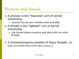 An Introduction to threads | PPT
