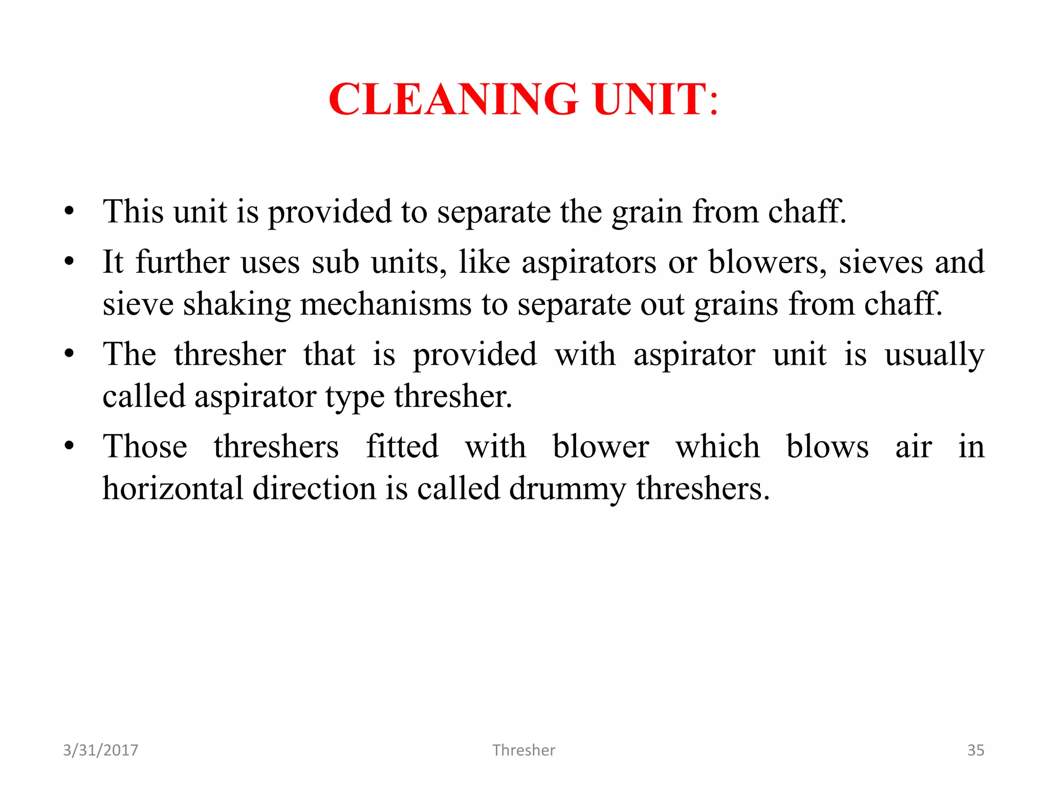 Threshing | PPTX