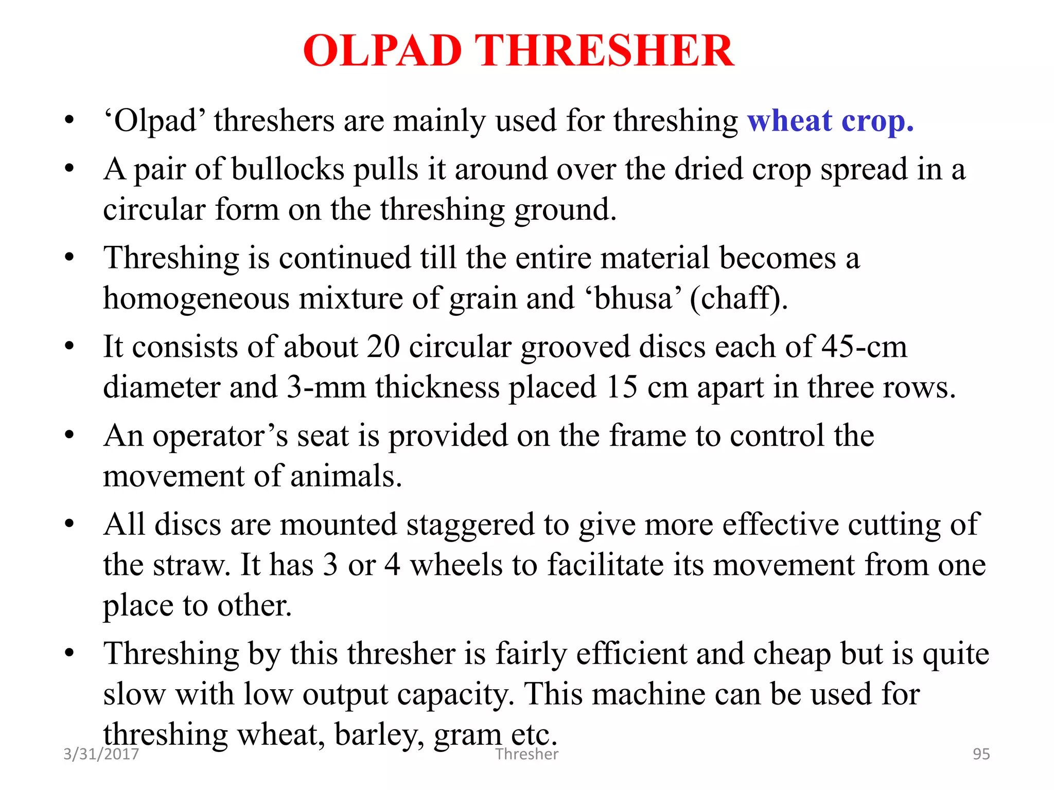 Threshing | PPTX