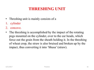 Threshing | PPTX